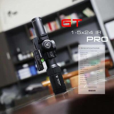 沼泽鹿速瞄GT PRO1-5倍镜十字6倍高清瞄模型摆件 玩具弹弓备件