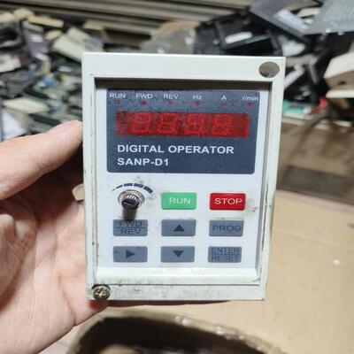 维修检查三品变频器面板SANP-D1 图片实物拍摄议价