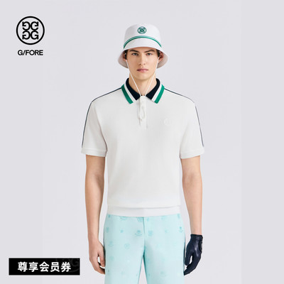 G/FORE吉福官方春夏新品男士高尔夫服装DETAILED POLO针织衫
