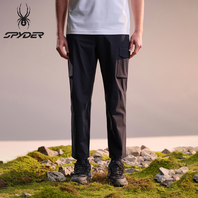 SPYDER蜘蛛男款长裤26年春季新款男士休闲防泼水裤子02PO26114WM