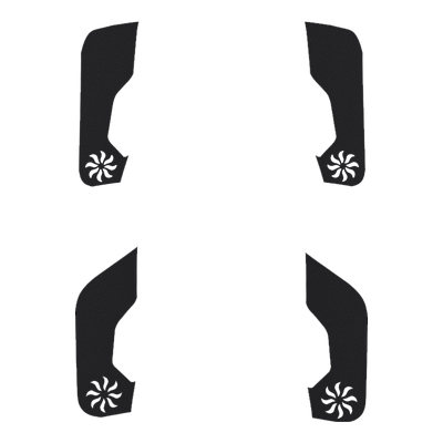 【荣威D5XDMH】皮革车门防踢垫