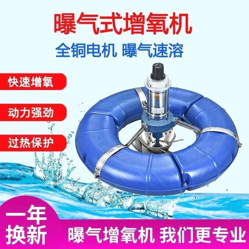 德国进口自动鱼塘增氧机涌浪式增氧机叶轮曝气打氧养殖增氧泵池塘