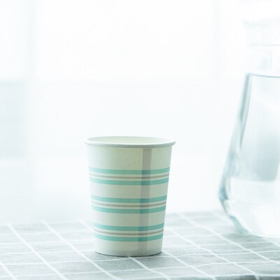 19205纸杯(228ml)(100只/包)加厚一次性杯子 水杯/纸杯