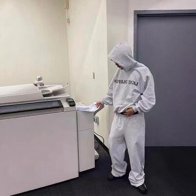 KK11 YZY GOSHA VULTURES Merch Kanye周边俄文连帽衫卫衣