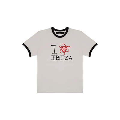 ILOVEIBIZA白色短袖T恤