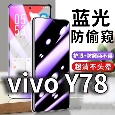 蓝光防窥膜隐私膜钢化膜vivo护眼