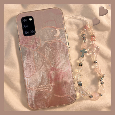 ins简约渐变适用三星a90手机壳a80日韩a70s高级感a50轻奢a30硅胶a20软壳a10小众a52个性a8s少女galaxy/a53f52