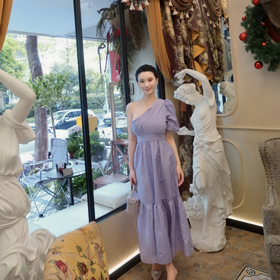 孙智惠zs性感温柔优雅长款连衣裙