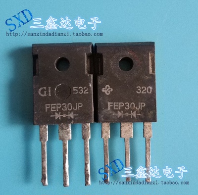 FEP30JP 原装拆机 快恢复整流管 TO-247 30A600V快速 可直拍