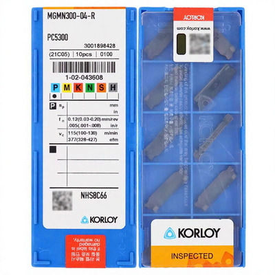 正品韩国克洛伊 切槽刀片 MGMN200/300/400/500-04-R 02-L PC5300