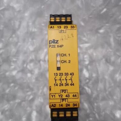 拆机PILZ皮尔兹787585 PZE X4P C 24