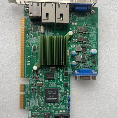 超微AOM-X10QBi-A管理卡 集成VGA*1 万兆光口