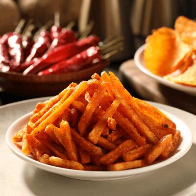 新货贵州网红零食麻辣土豆丝香辣薯条麻辣开阳脆辣土豆丝麻