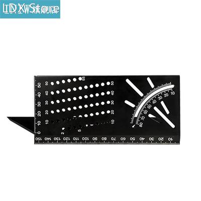 T-Type Carpenter's Angle Ruler Portable Multi-Function T