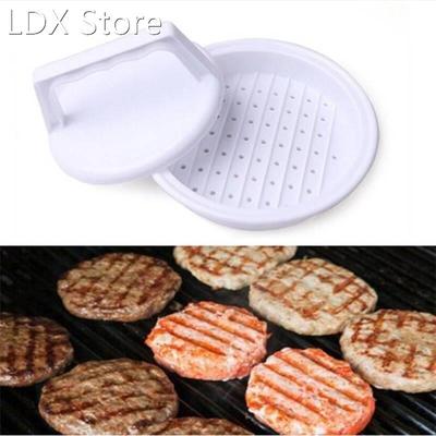1 Set Round Shape Hamburger Press Food-Grade Plastic Hamburg