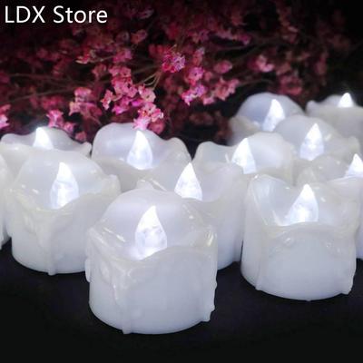 Christmas Candles LED Tealight Candles Timing Function Teali