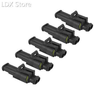 10 Sets 2 Pin Car Electrical Wire Connector Waterproof Wire