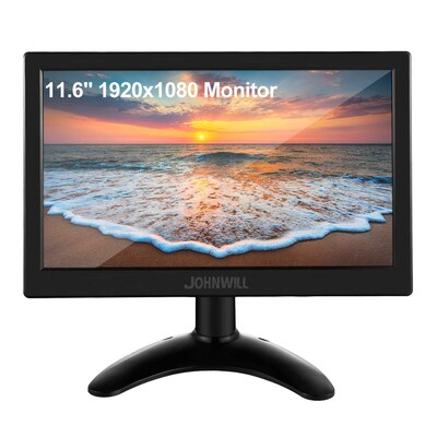 11.6'' LCD Monitor HD 1080P Portable Gaming Monitor PC HDMI
