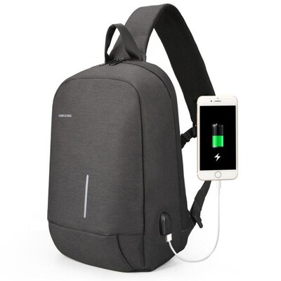2020 new shoulder messenger backpack fashion riding backpac