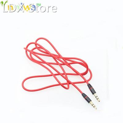 100pcs/lot 3.5mm Audio Cable To 3.5 mm Male To Male Extensio