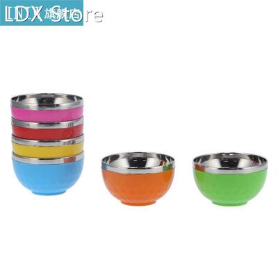 Mixing Bowls Portable Metal Bowls Salad Noodles Bowl Rice B