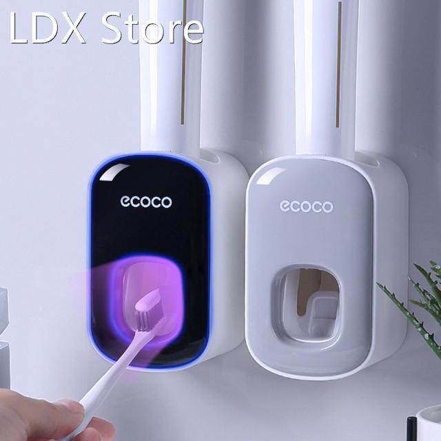 Automatic Toothpaste Dispenser Toothpaste Squeezers Dust-pro_虎窝淘