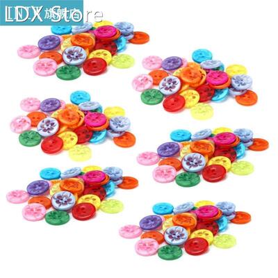 Round Buttons Replaceable Practical Sewing Buttons for House