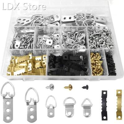 415Pcs Picture Hooks Sawtooth Picture Hangers Picture Hangin