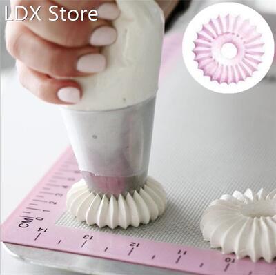 New Icing Piping Nozzles Cookie Biscuit Russian Ice Cream Pa