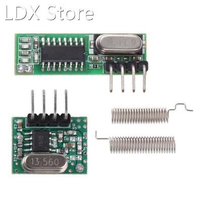 1 Set 433Mhz RF Superheterodyne Receiver Transmitter Module