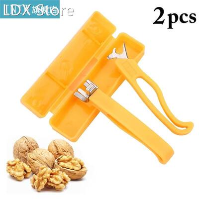 2pcs/set Practical Multifunction 2 In 1 Nut Cracker Opener M