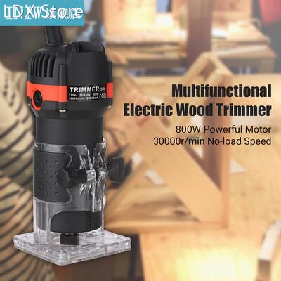 KKmoon 800W Electric Wood Trimmer Wood Router 30000r/min Lam