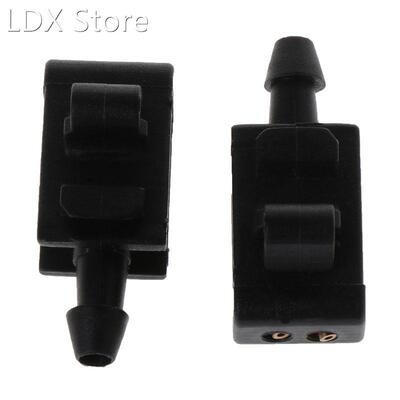 2Pcs Car Front Windshield Washer Spray Nozzle Jet 适用于 Ren