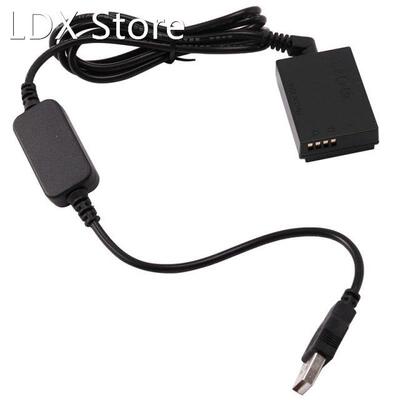 5V 2A ACKE12 ACK-E12 USB Power Cord Adapter + LP-E12 DR-E12