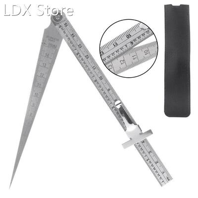 Stainless Steel Welding Taper Gage Feeler Gauge Hole Inspect