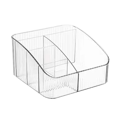 嫁接睫毛美甲美睫纹绣工具多格梯形设计收纳盒桌面杂物化妆整理盒