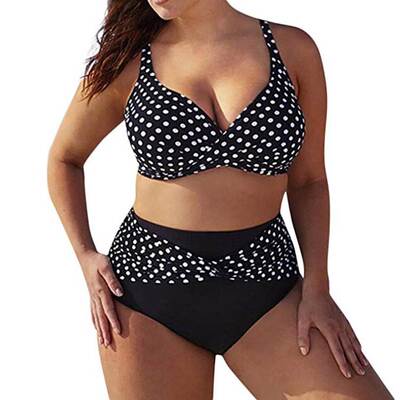 Woman Swimsuit Big Cups plus size 5XL Bikini Sets Two Piece