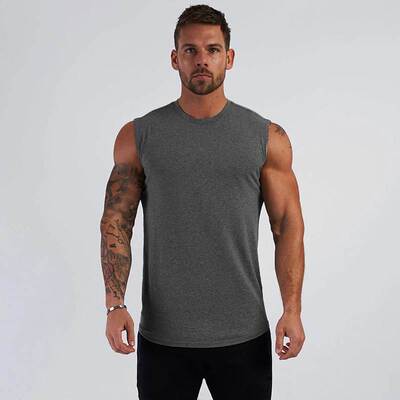 Tank Top Men Bodybuilding singlet Gym Stringer Muscle Vest