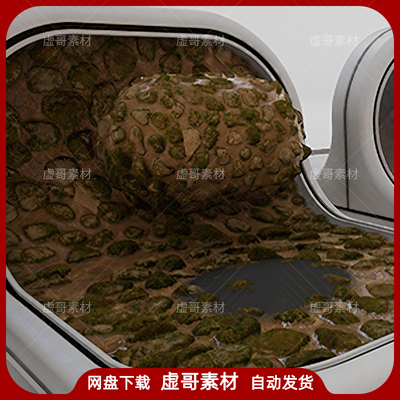 UE4UE5材质 Advanced Materials Ed. 5 高精度物体树木雨雪材质