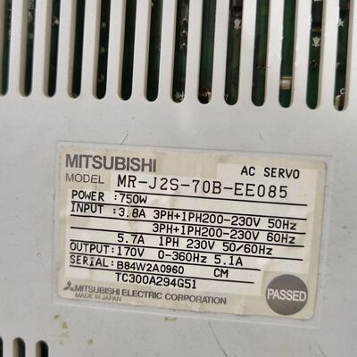 MR-J2S-70B-EE085伺服驱动器MR-J2S-