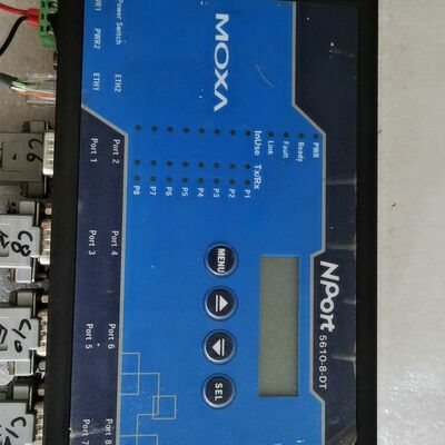 MOXA NPort5610-8-DT成色不错带膜 功能包好