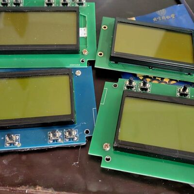 拆机12864液晶屏ST7920中文字库LCM12864R串