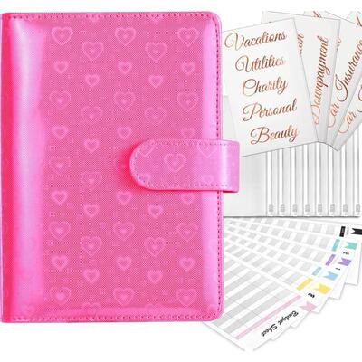 A6 aesthetic cute daily budget planner money saving book0