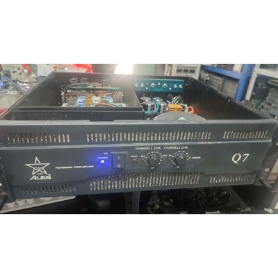 音质蛮好的后级功放,爱丽丝ALES纯后级功放,Q7,外观一般议价产品