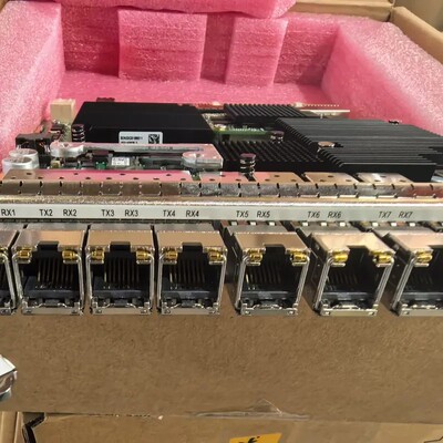 议价TMB3EFS8 8路以太网处理板，几乎，板卡干净整洁，