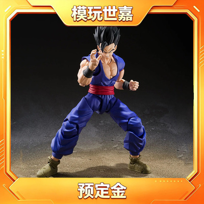 万代 SHF 龙珠超 究极孙悟饭 超级英雄 再版 可动人偶成品手办
