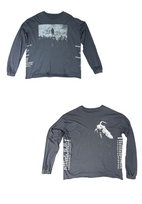 VINTAGEBLE【KANYE VULTURES】美式水洗印花200g秋季长袖