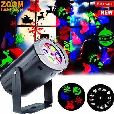 Christmas LED projection light Christmas decorations lights