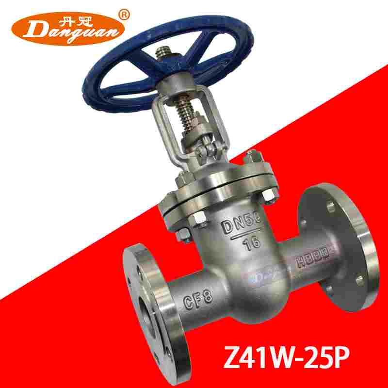 不锈钢法兰闸阀 Z41W-25P 304材质 DN15 20 25 32 40 50 80 250_虎窝淘