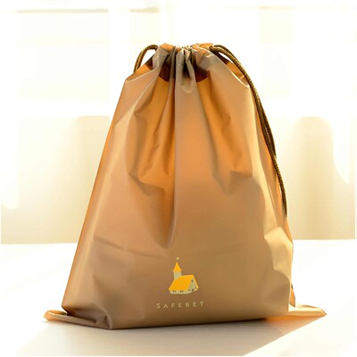 Drawstring Gym Bag Portable Swimming Hiking Camping Storage